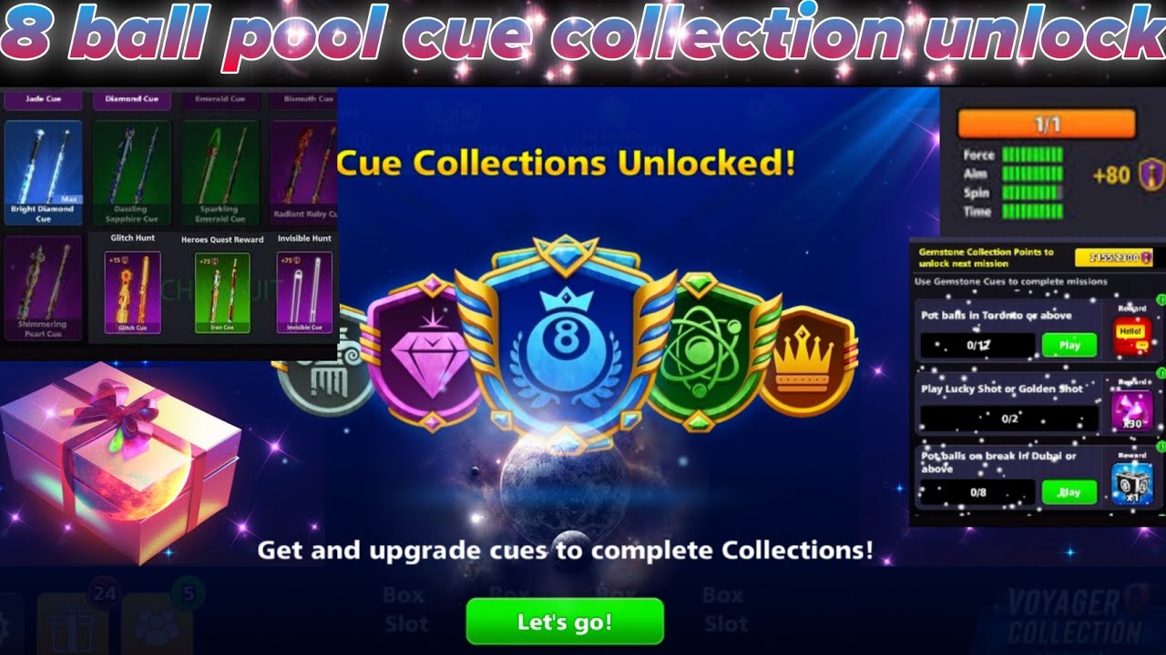 8 ball pool cue collection unlock 🔓|| 8 ball pool update|| 8 ball pool ...