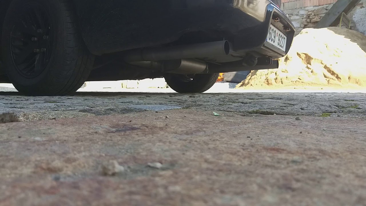 Pontiac Firebird 1995 3.4 V6 - Muffler Flo-Pro SUPER V - YouTube