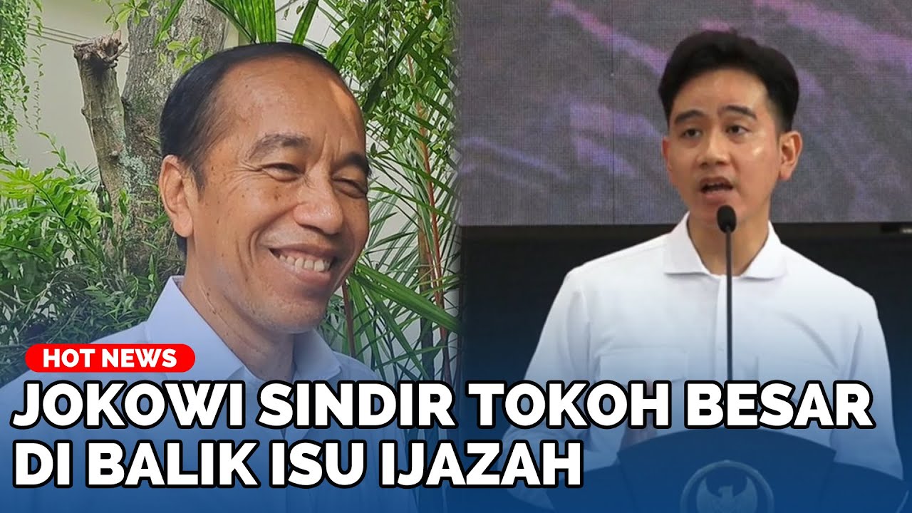 Jokowi Sindir Tokoh Besar di Balik Isu Ijazah dan Pemakzulan Gibran ...