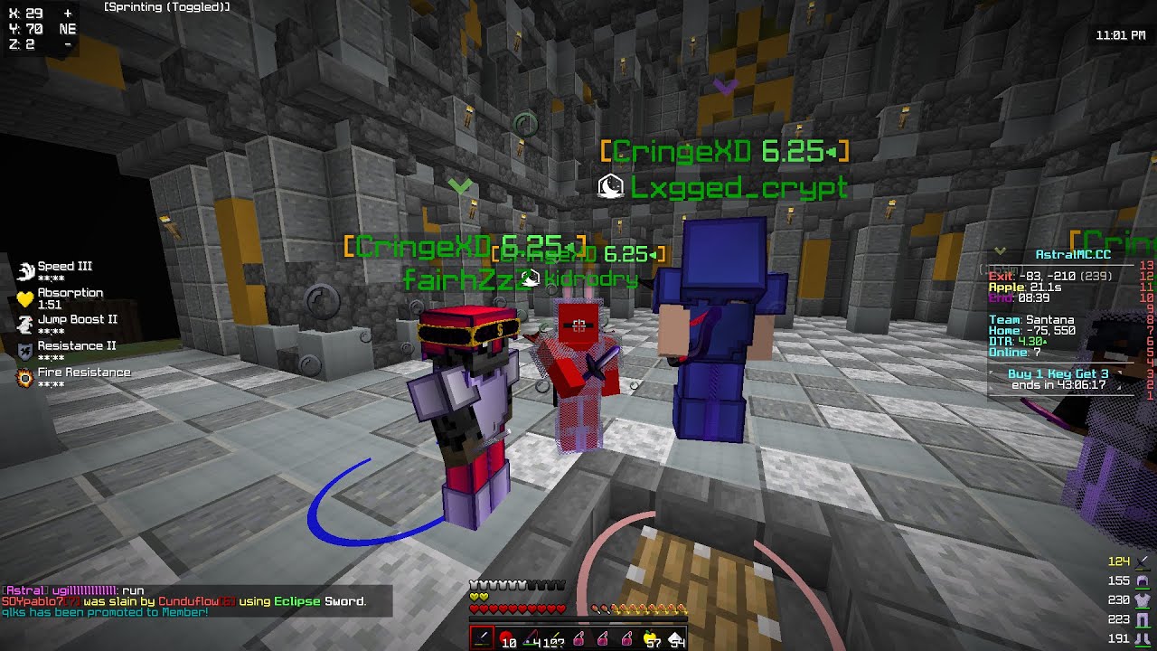 running astralmc kitmap #2 - YouTube