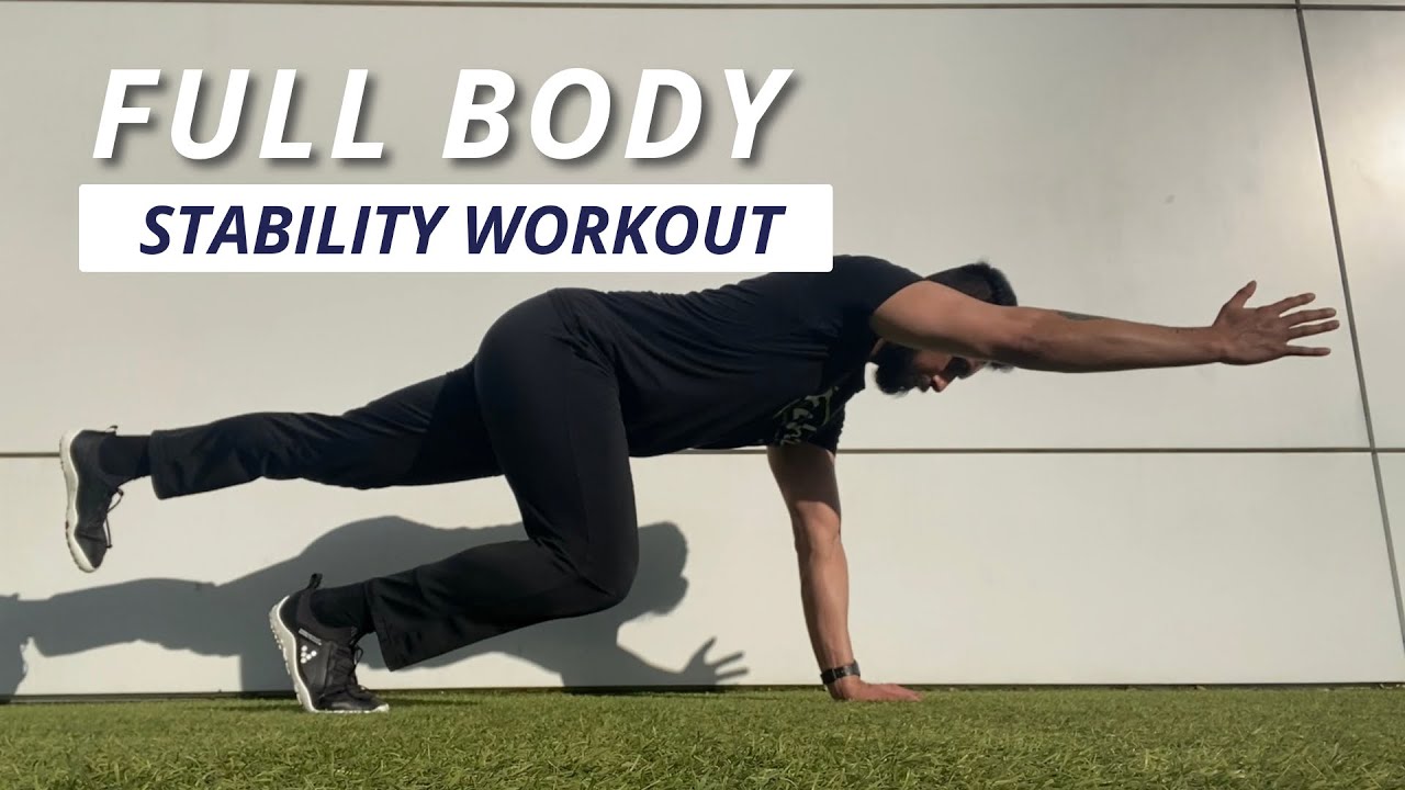 Full Body Stability Workout - YouTube