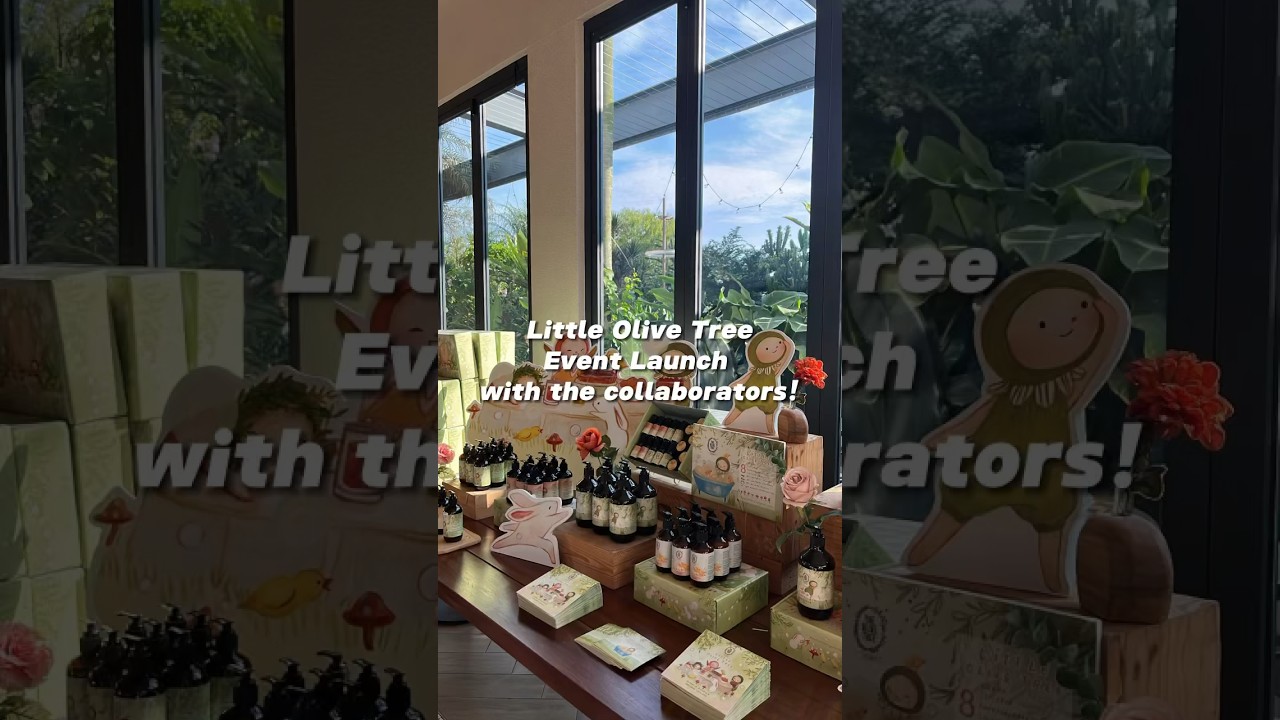 Little Olive Tree Event Launch with the collaboraors! - YouTube