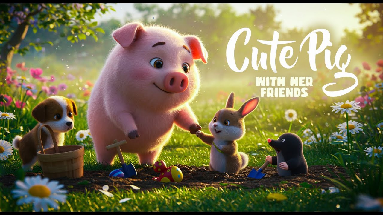 Cute Pig Pippa with Her Friends Storyline | Animation Video - YouTube