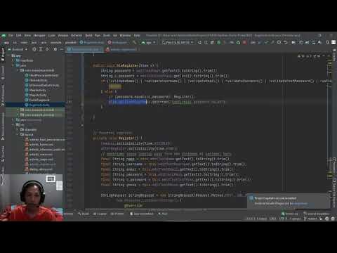 UK2 TBO | Implementasi RegEx pada Form Registrasi aplikasi Android menggunakan Java - YouTube