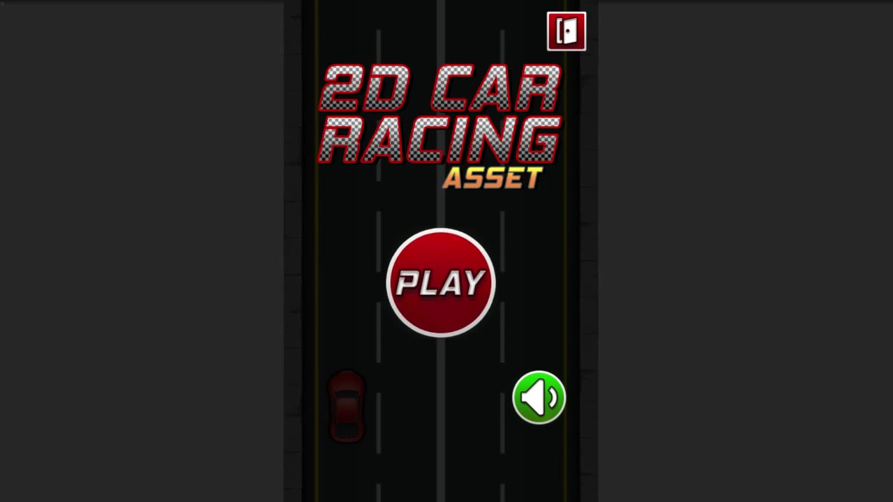 2d Car Racing Game Template Beta 0 9 1 Youtube