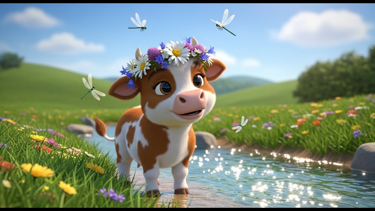 Baby Cow Say Moo Moo Moo | Fun Animal Song for Kids | Toddler Sing ...