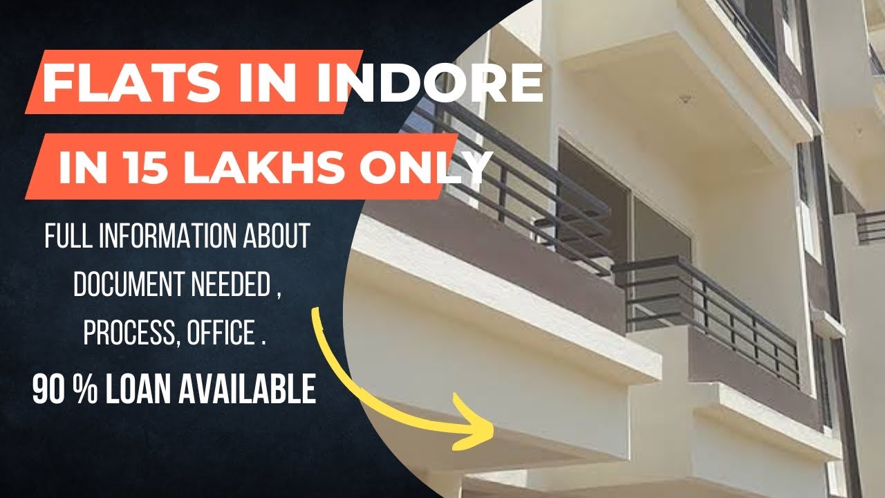 Flats in indore in 15 lakhs | Full detail video about document and ...
