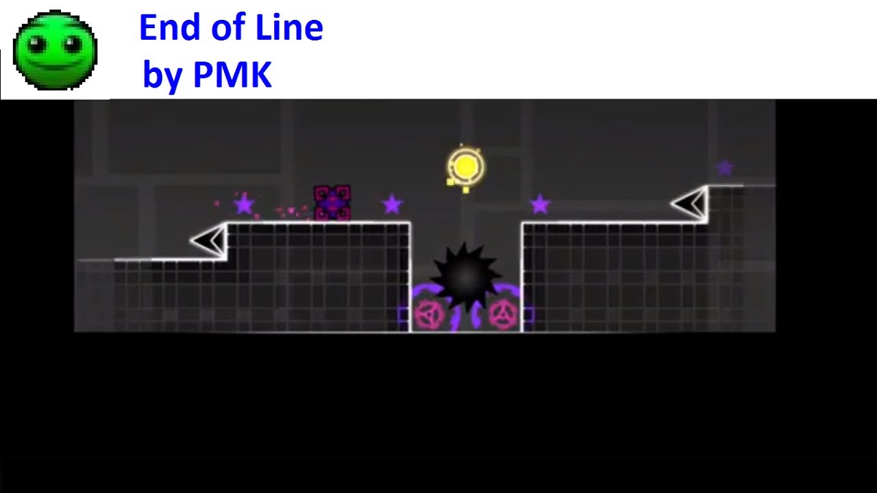 Geometry Dash - End of Line by PMK(Beginner Pack level) - YouTube