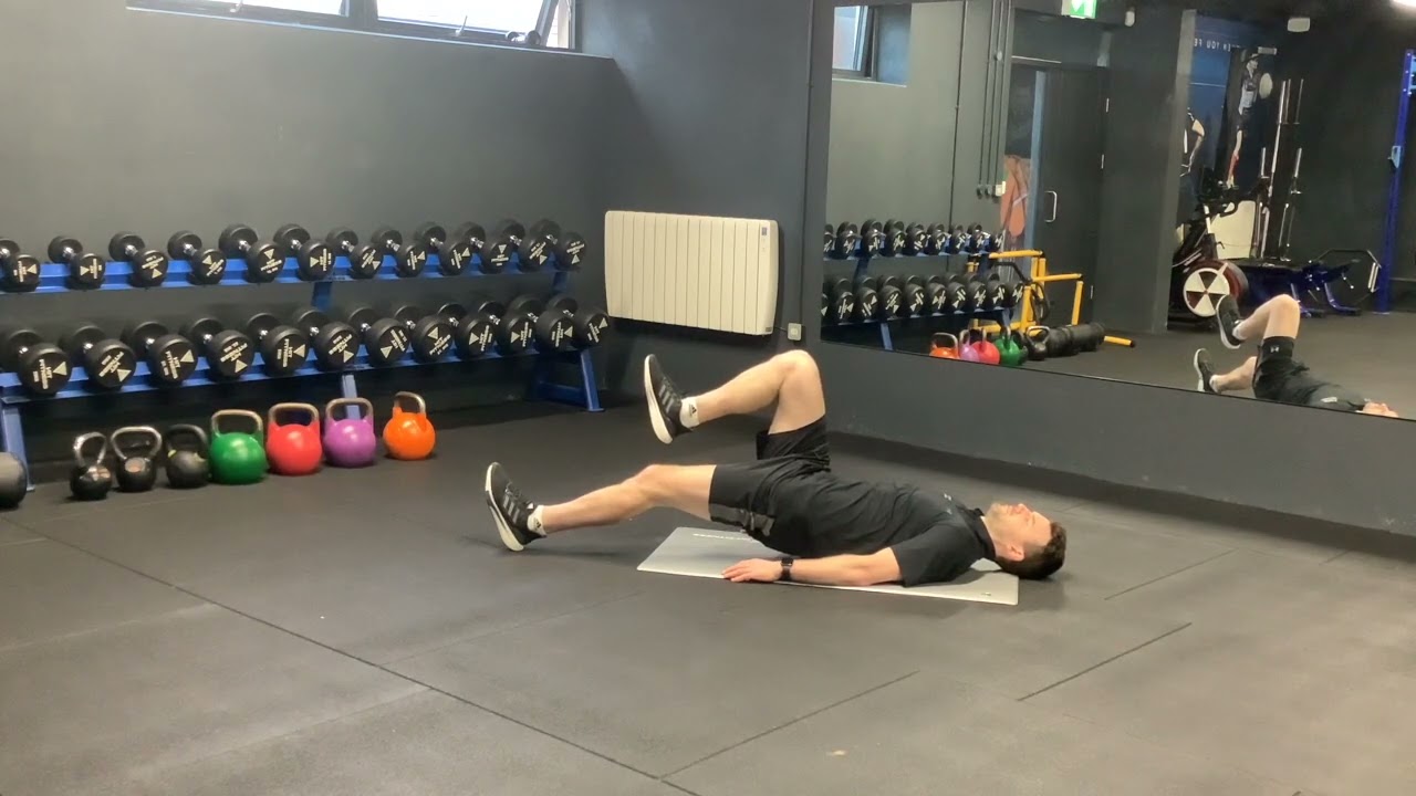 Single Leg Long Lever Hamstring Bridge - YouTube