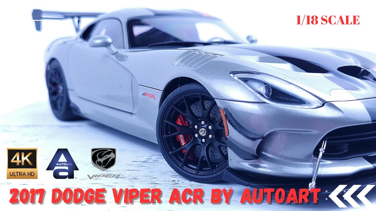2017 Dodge Viper ACR by AUTOart. Colour Billet Silver Metallic/Black ...