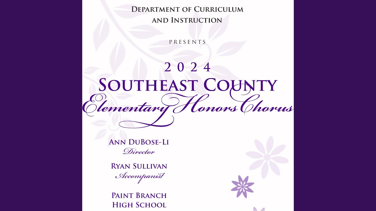 Let Me Fly (Arr. R. Dilworth) (Live) - YouTube