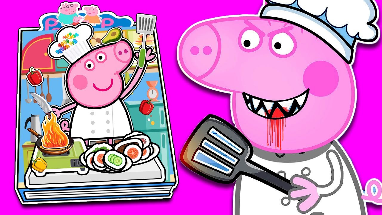 ️DIY Paper ️ Make Quiet Book Peppa Pig | Peppa Pig Talents | Peppa Pig ...