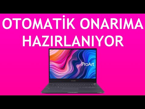 Asus Laptop Otomatik Onarıma Hazırlanıyor Sorunu Çözümü