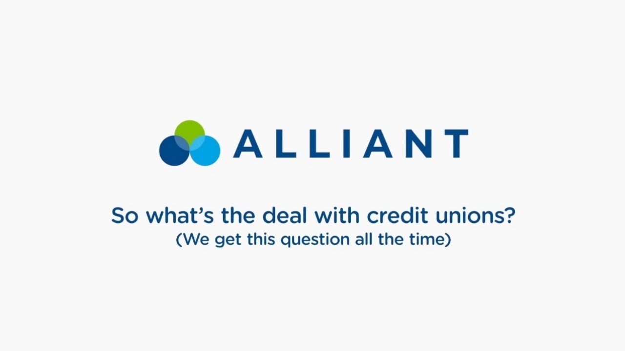 So what's the deal with credit unions? - YouTube