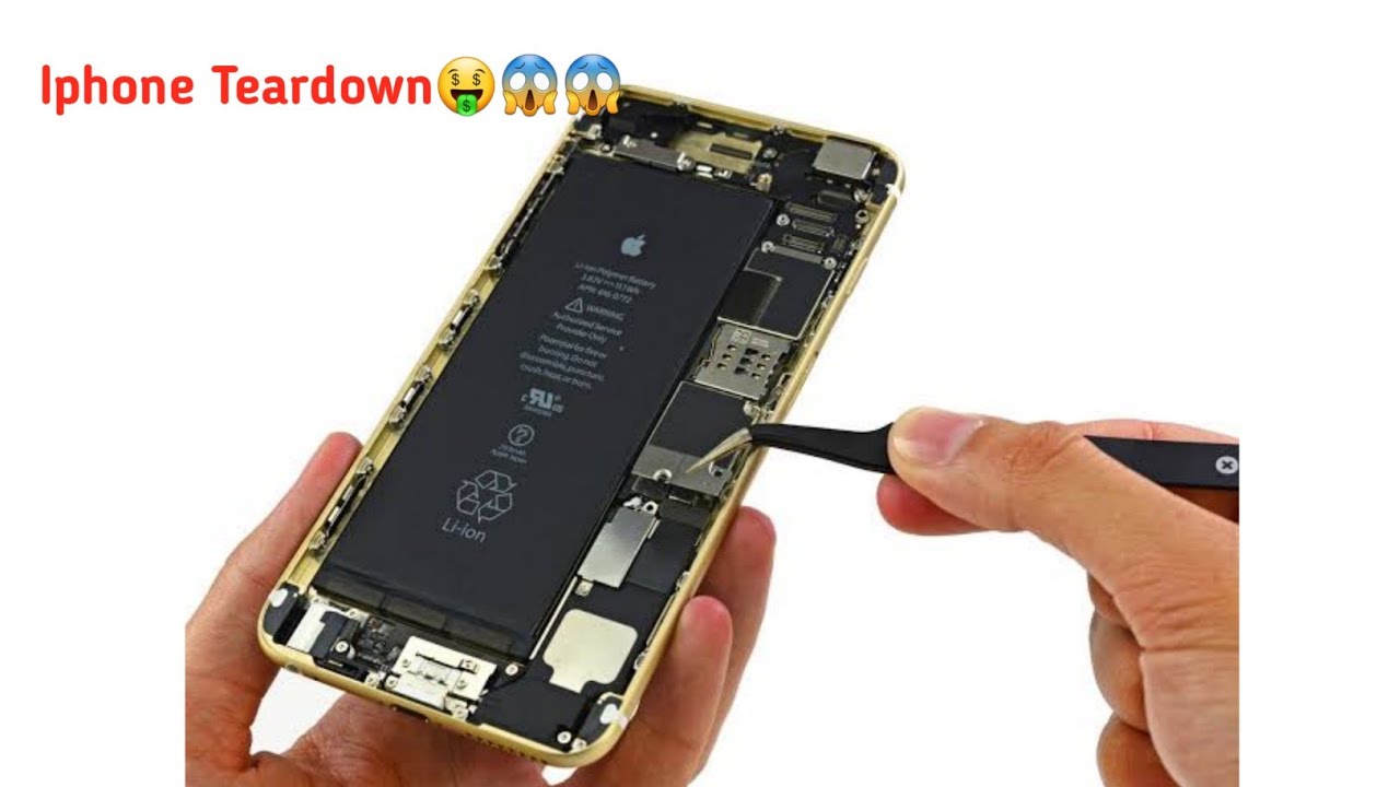 What's inside an IPhone?Opening an IPhone|Mystery Tech World - YouTube