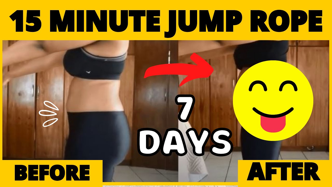 ONE WEEK JUMP ROPE CHALLENGE | jumping rope for 15 minutes a day - YouTube