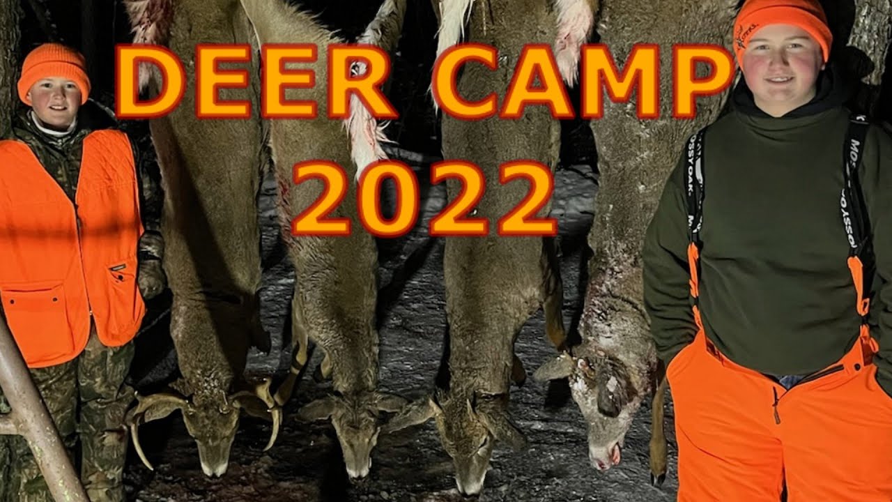 WISCONSIN DEER CAMP 2022 - YouTube