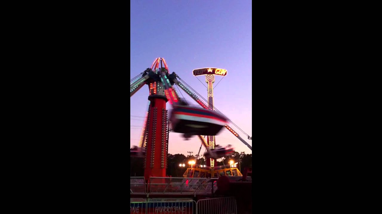 Dartron Hurricane Ride at Sabine Parish Fair - YouTube