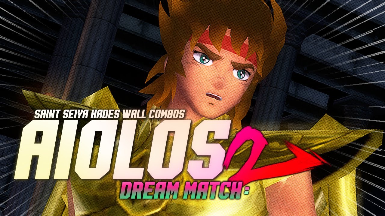 SAINT SEIYA HADES PS2 : DREAM MATCH 2.0 Aiolos Wall Combos - YouTube