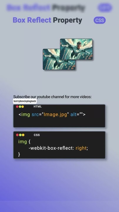 Master the Box Reflect Property in CSS3! 💻🪞||#shorts #shortvideo #responsivedesign #htmlcssjs # ...