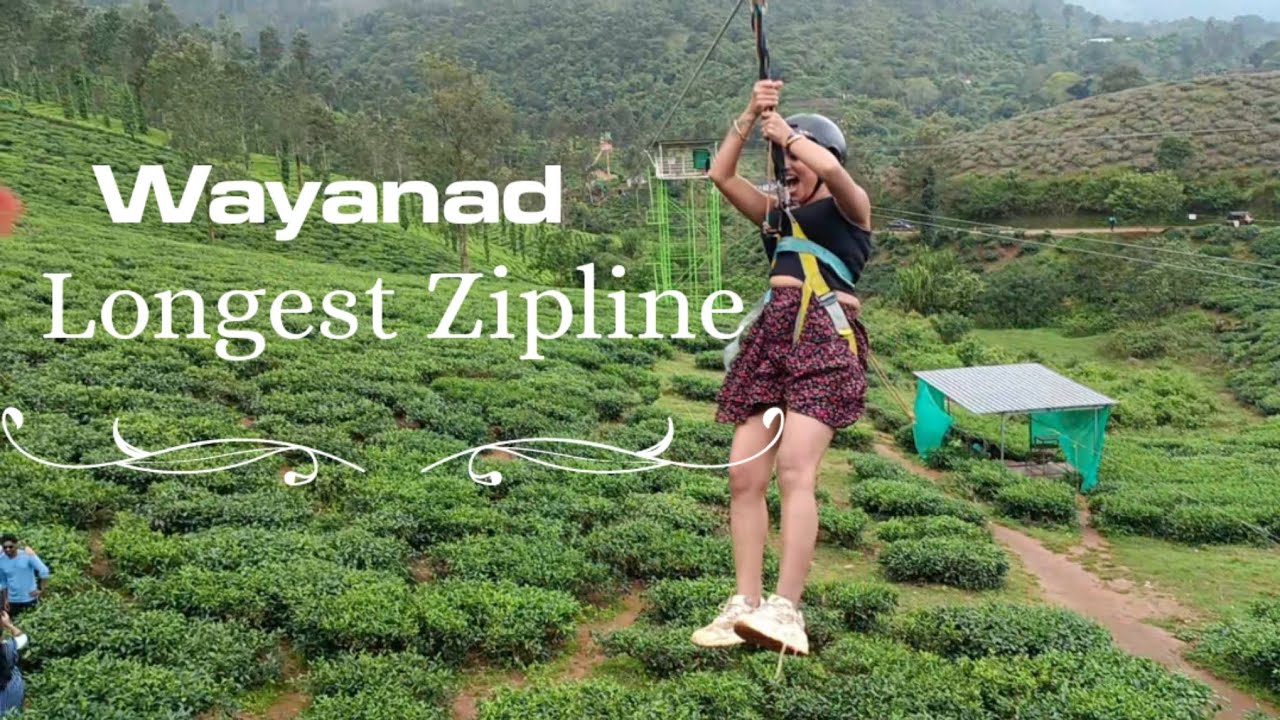 Longest Zipline In Wayanad | Best Zipline In Wayanad | Kerala Tourism ...
