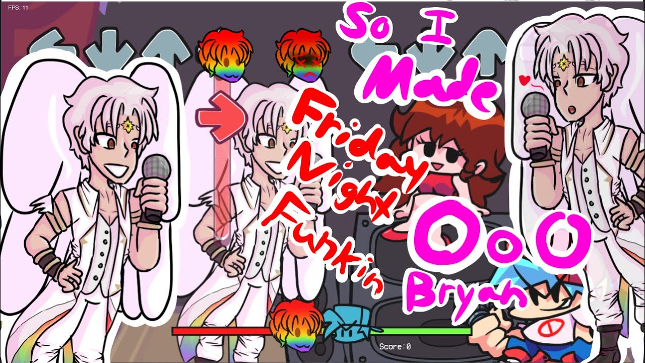 Soo I made OoO Bryan in Friday Bight Funkin' - YouTube