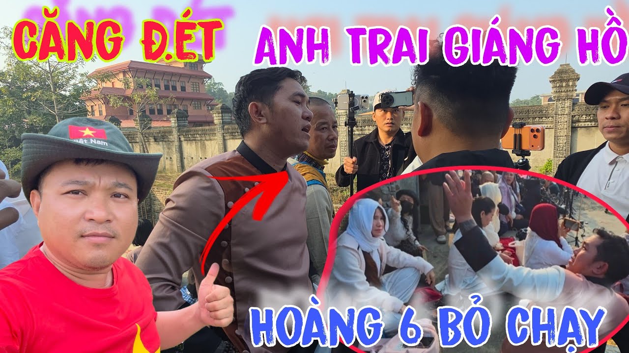 Căng đ.ét : Gặp anh trai " gi.ang hồ " hoàng sáu xanh mặt bỏ chạy - YouTube