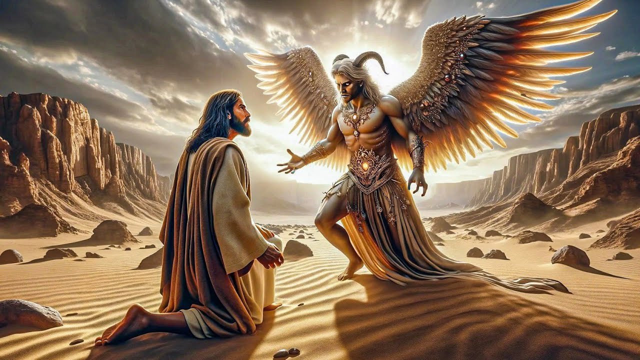 40 Dias de Tentação: Como Jesus enfrentou o Diabo no Deserto - YouTube