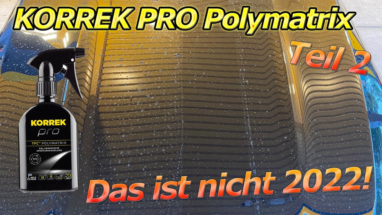 KORREK PRO TFC POLYMATRIX versagt komplett! Absolut keine Alternative zu SSW, BSD, CSV und Co ...