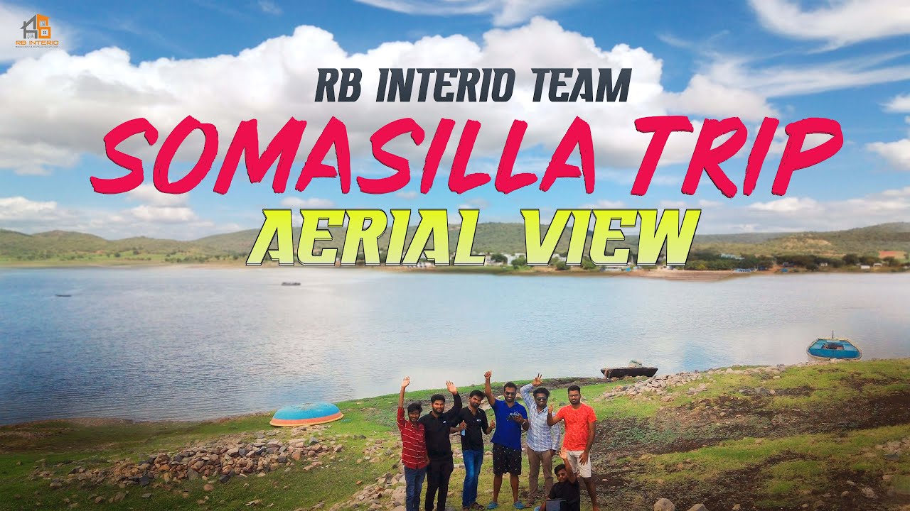 Aerial View||Somasila Trip||RB INTERIO Team Trip||Drone shots||Annual ...