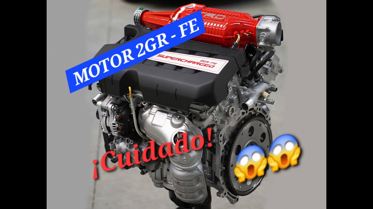 😱 Motor Toyota 2GR-FE: Conoce sus Especificaciones, Ventajas y ...