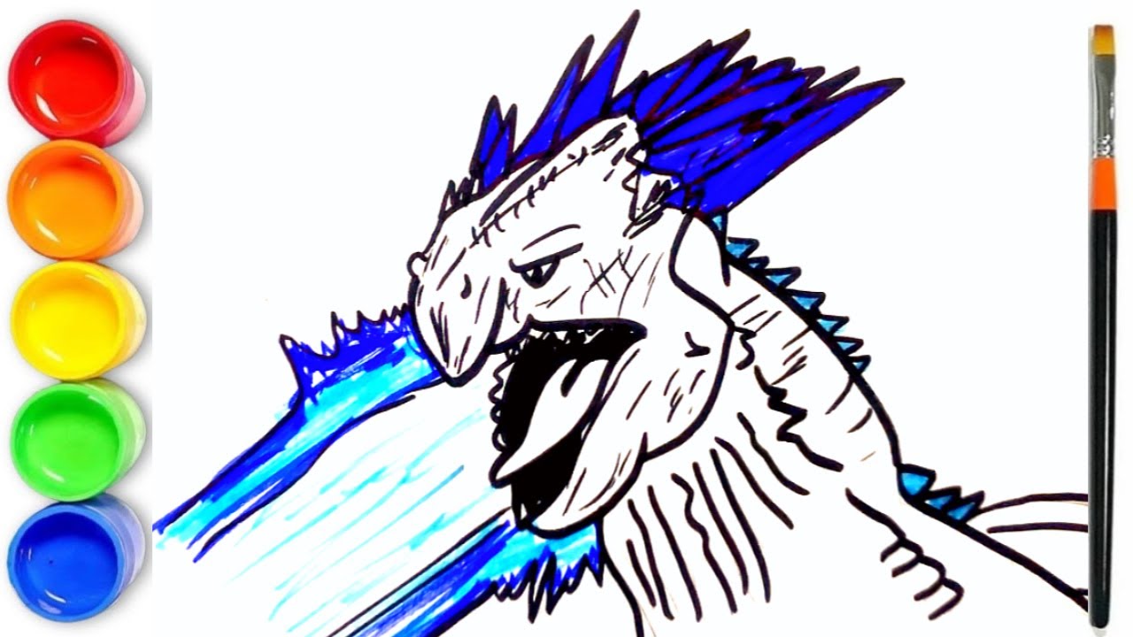 How to Draw Shimo | Drawing and Coloring Shimo | Godzilla x Kong The ...