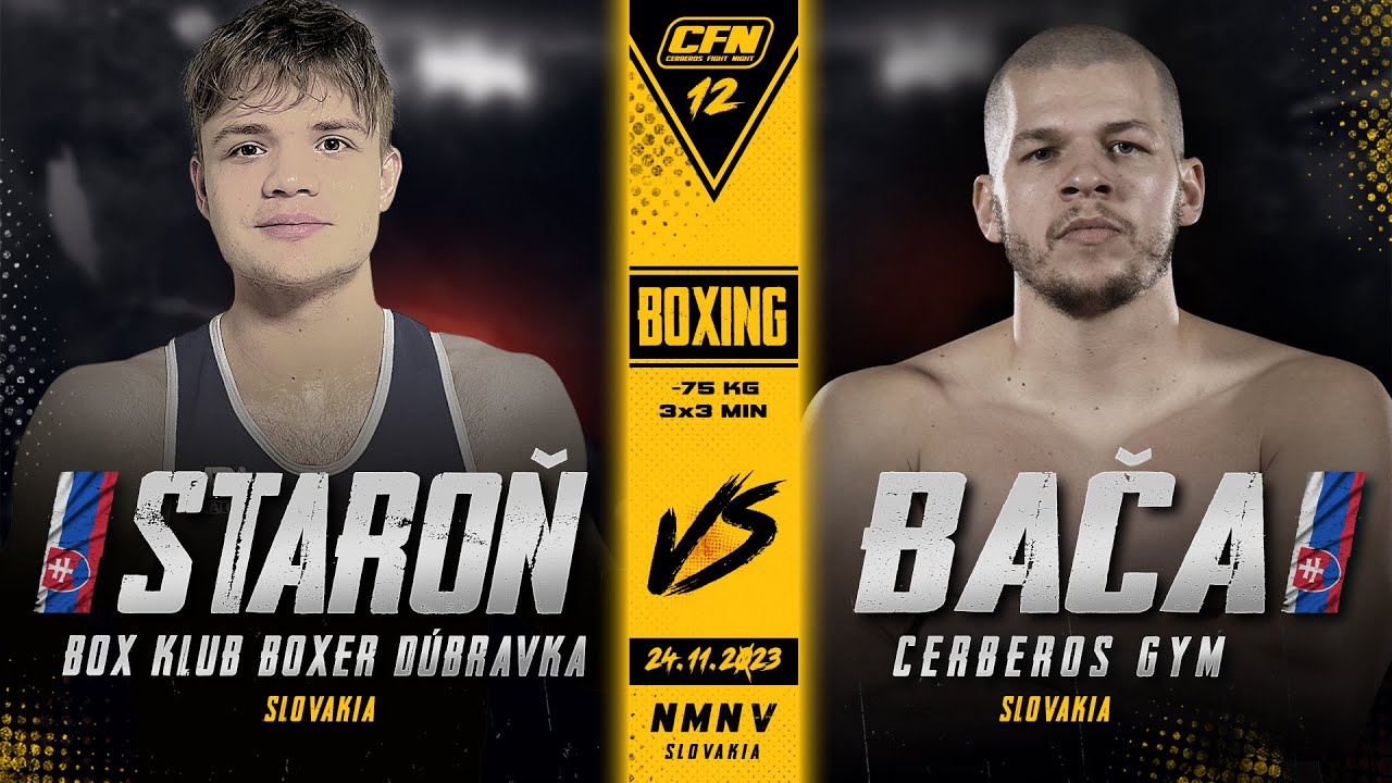 CFN12: BACA vs STARON - BOXING - YouTube
