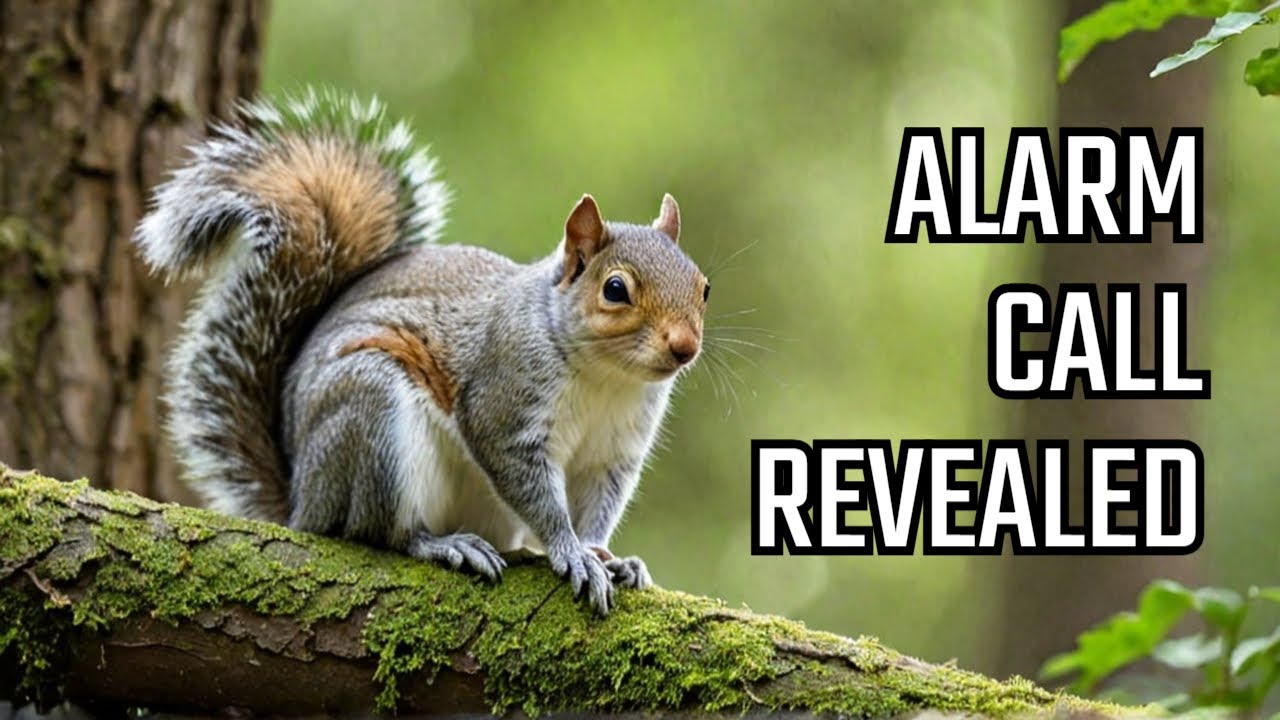 Grey Squirrel Alarm Call Sound | UK Wildlife Real Sound Effects - YouTube