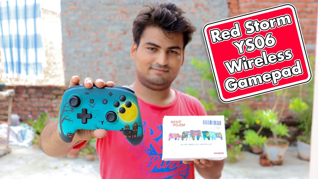 EasySMX Red Storm YS06 Wireless Game Controller for Android/Nintendo ...