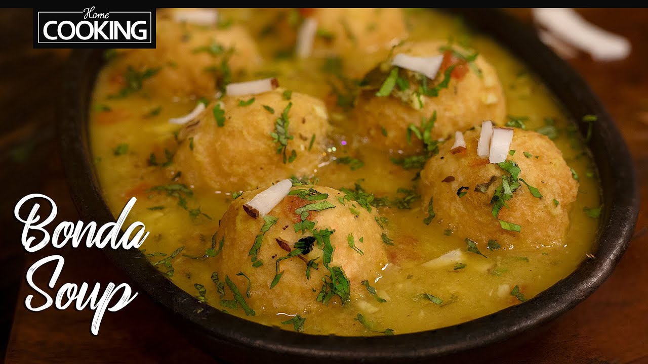 Bonda Soup Recipe | Karnataka Style Bonda Soup Recipe | Breakfast ...