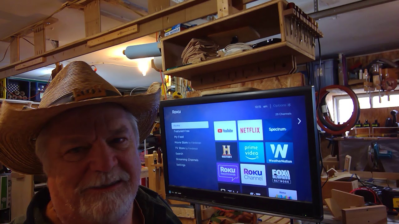 Overhead TV Rail System by OTB Thinker - YouTube