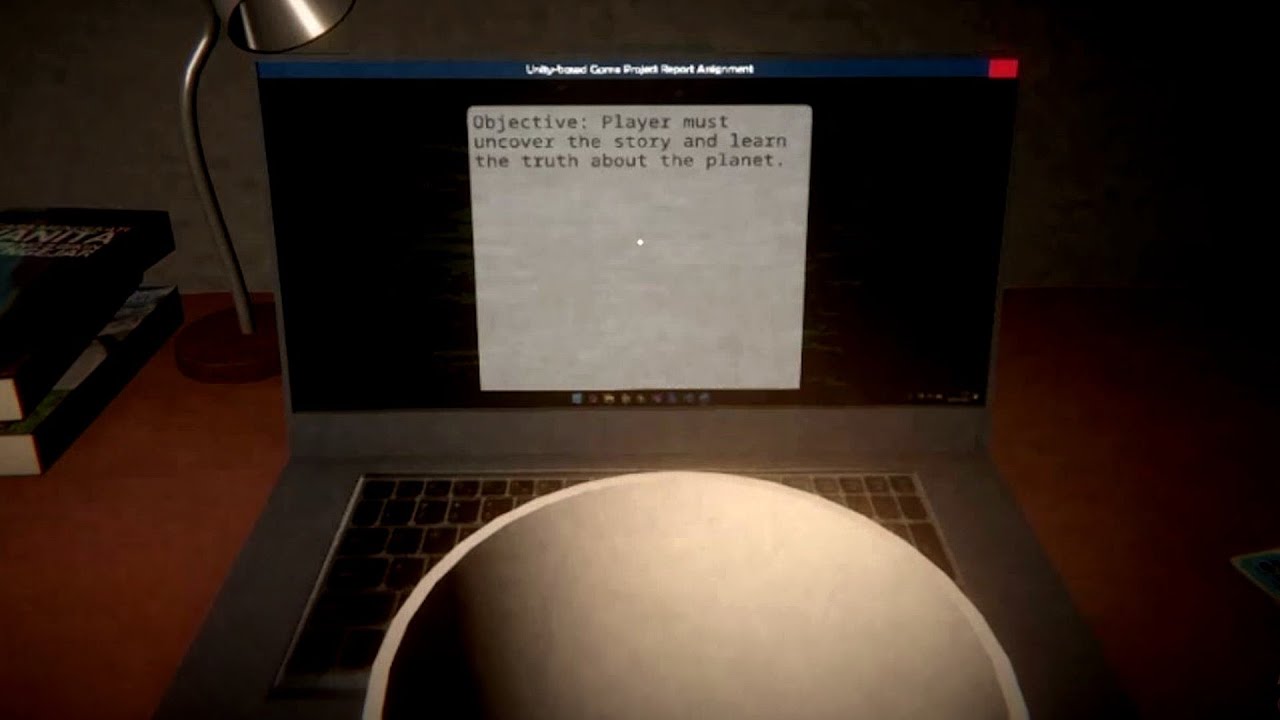 A horror game about... homework? - YouTube