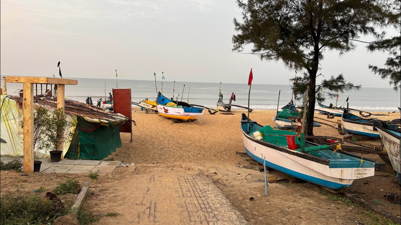 Area near Colva Beach Goa - YouTube