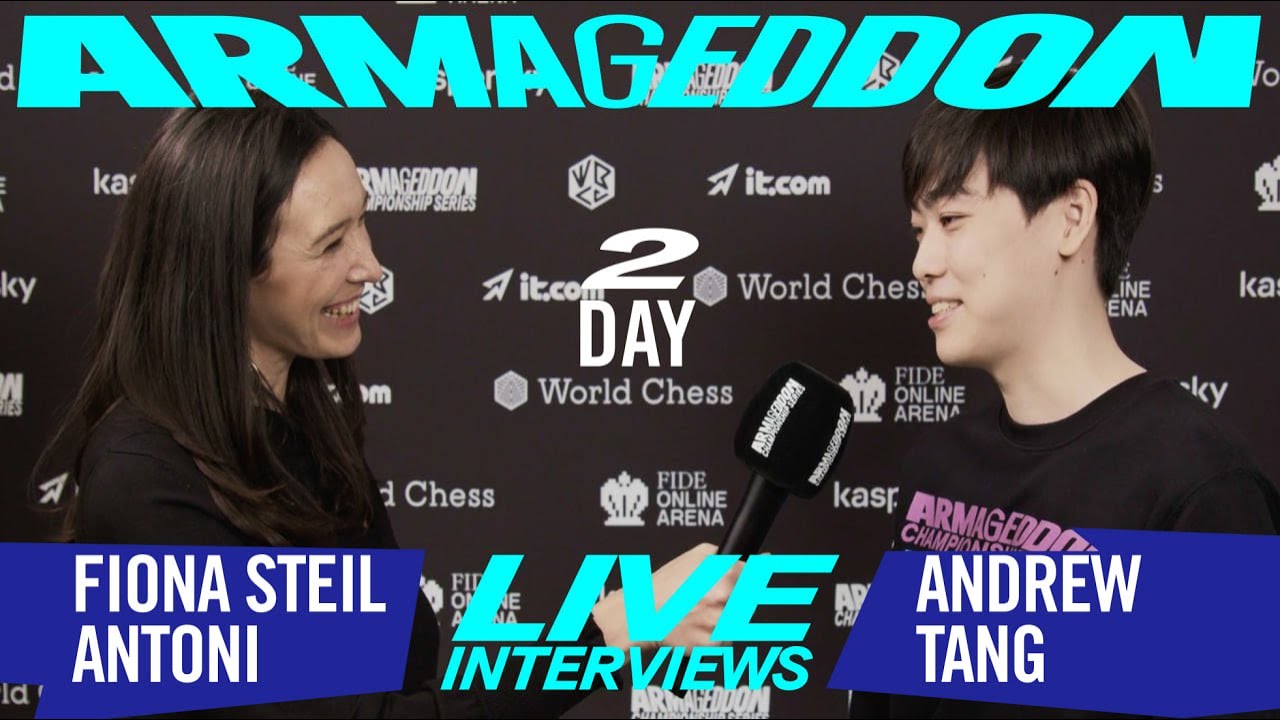 Andrew Tang:"I'm not sure all chess players are intelligent" after crazy game with Leinier ...