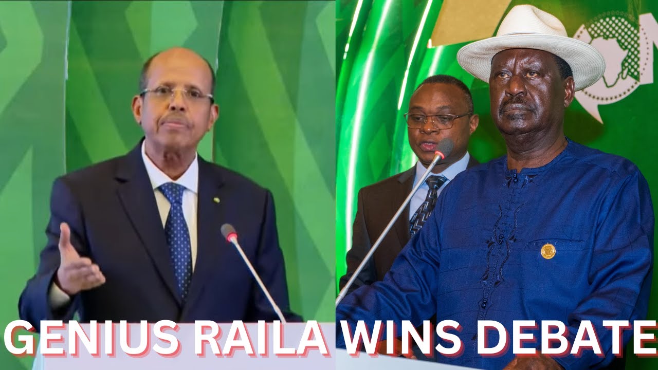 RAILA 'WINS' AUC DEBATE AS HE ARTICULATE & ANSWER QUESTIONS CORRECTLY ...