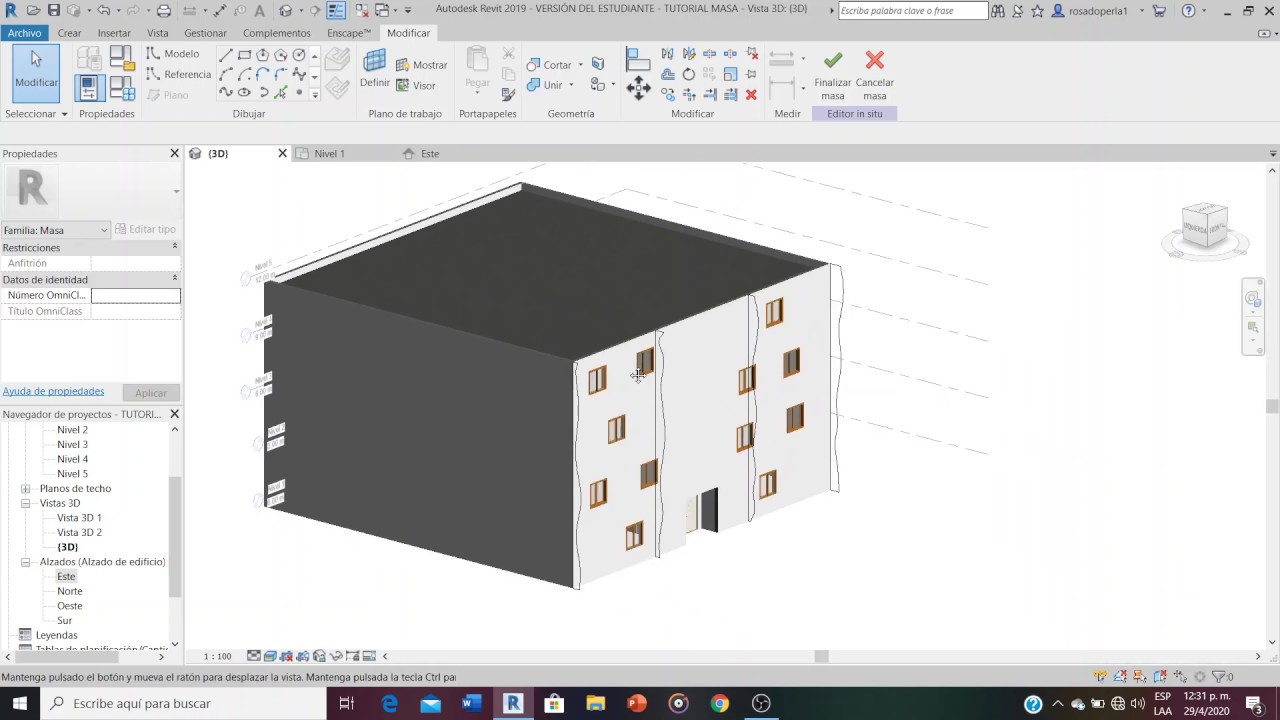 Creación de fachada- Revit - YouTube