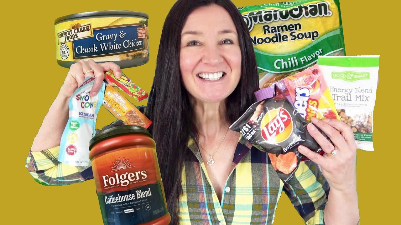 American Taste Test Folgers Coffee Twizzlers Gummies Chicken Jerky and ...