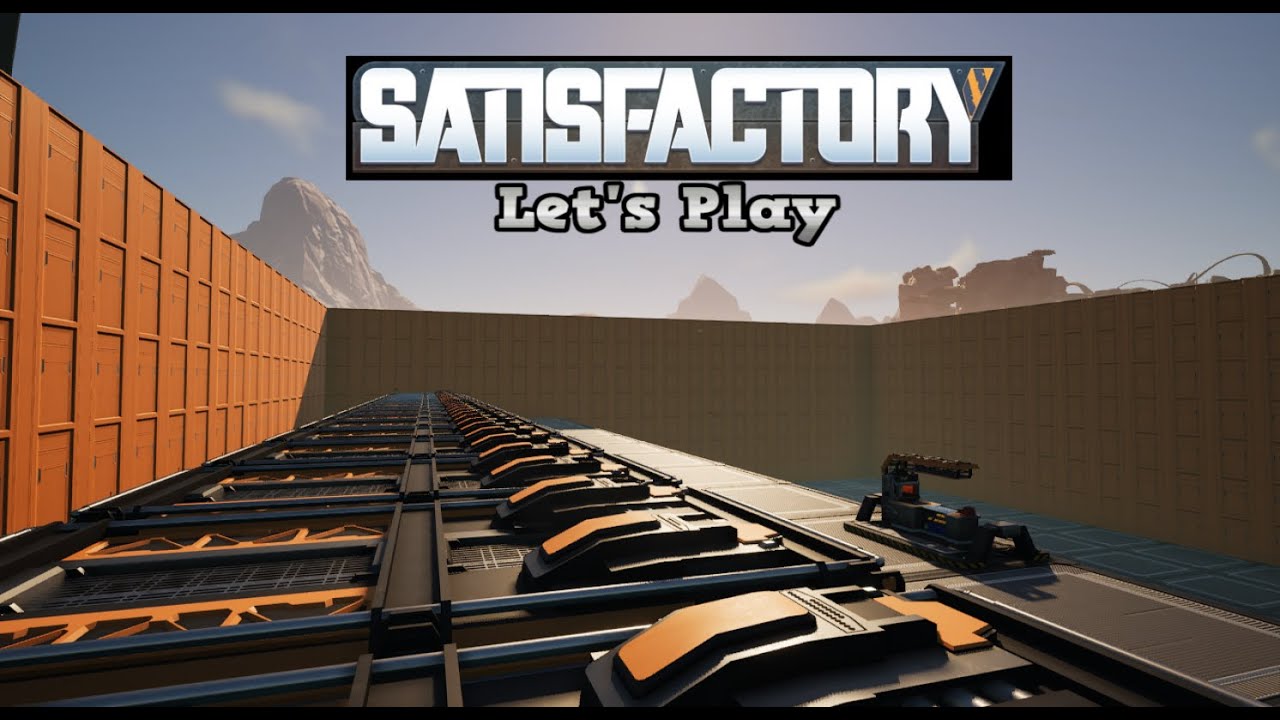 A VERY #satisfactory storage solution! | Lets Play | S1E5 - YouTube