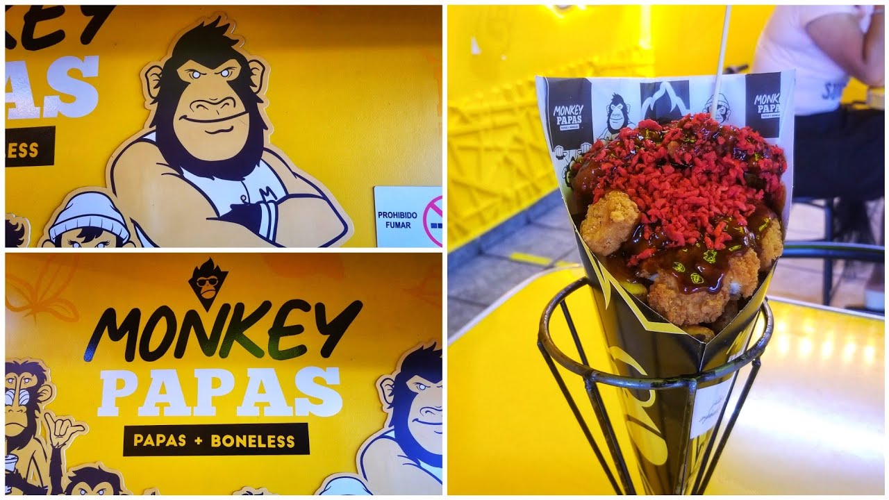 Monkey Papas, ¿son las mejores?😋🍟🐒🍟 - YouTube