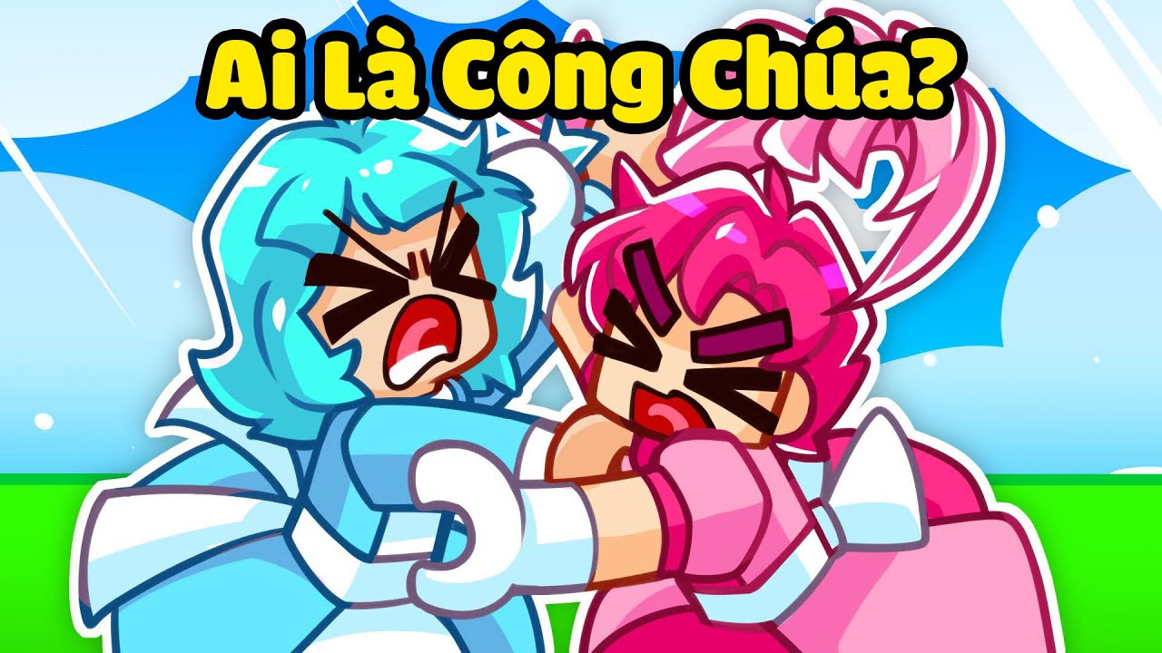 Hiha trở thành Công Chúa Xinh Đẹp trong ROBLOX 🥰🤣 - YouTube