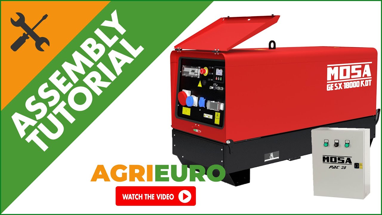 MOSA GE SX 18000 KDT Silenced Three-phase Diesel Generator 13.2 kW ...