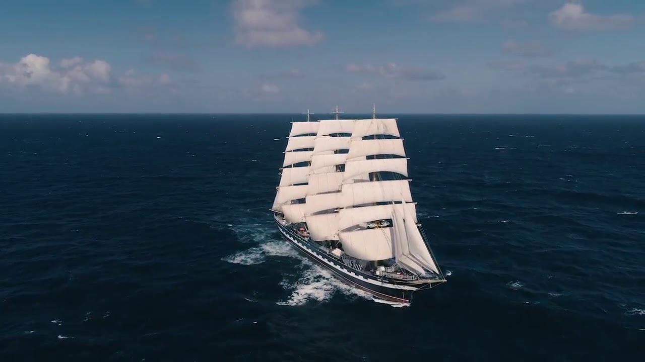 Kruzenshtern. velero de 4 palos - YouTube