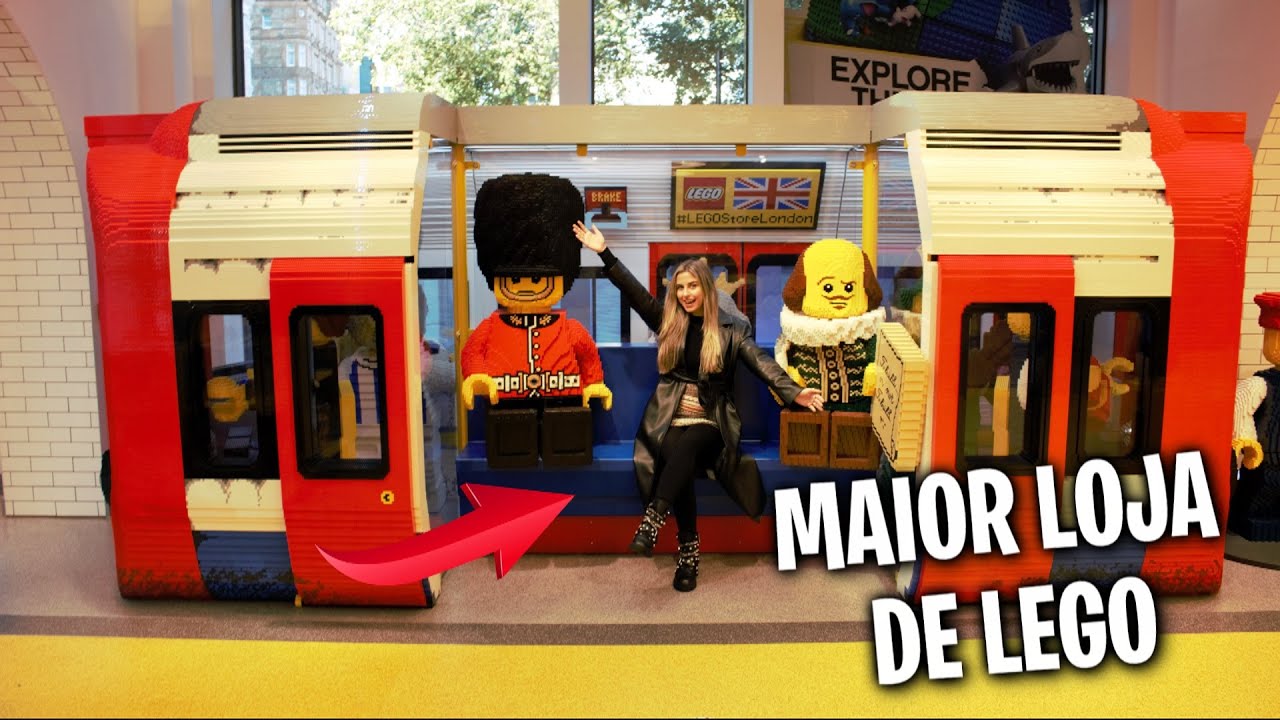 VISITEI A MAIOR LOJA DE LEGO DO MUNDO - YouTube