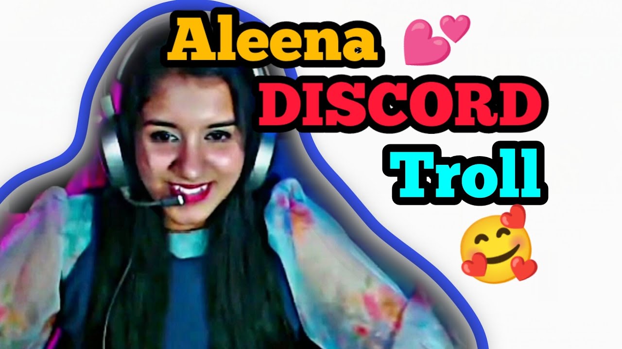Aleena discord troll reaction 😍 @cupcakegamingyt #tkrp #eaglegaming #txagamingyt - YouTube